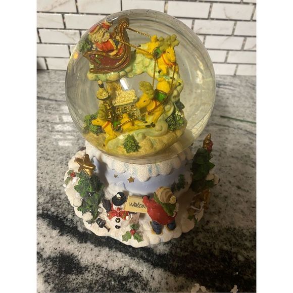 Mikasa Musical Snow Globe Santa | Holiday | Mikasamusical Snowglobe ...